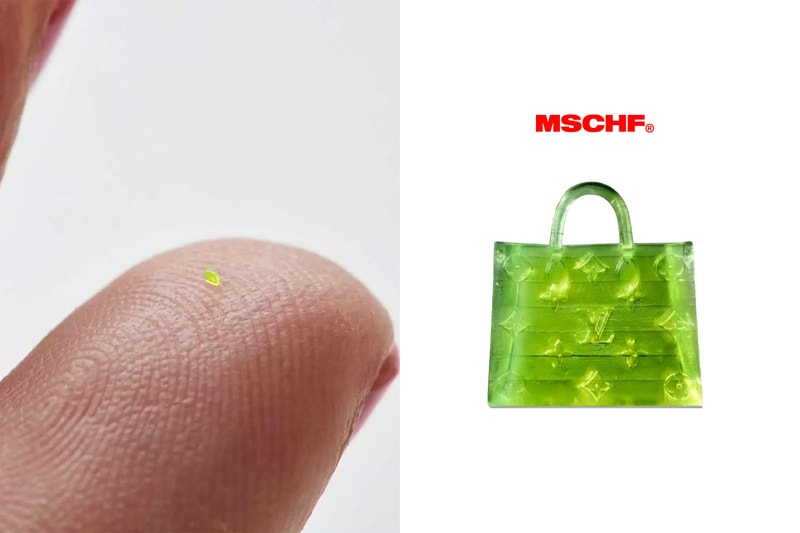 拿起你的放大鏡：MSCHF 創造出世上最小的 Louis Vuitton 手袋，尺寸只相當於一根人類頭髮！ - POPBEE
