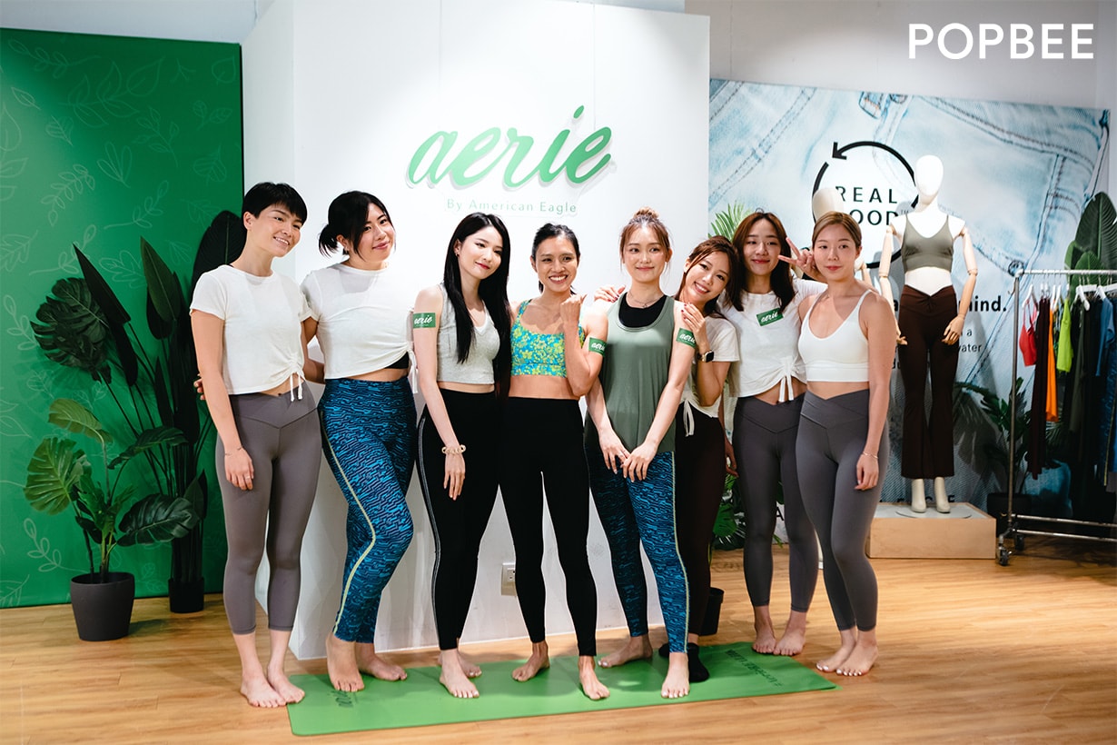 Popbee Circle 活動回顧：放慢你的身心靈，跟 Aerie by American Eagle 體驗瑜珈的樂趣！ - POPBEE
