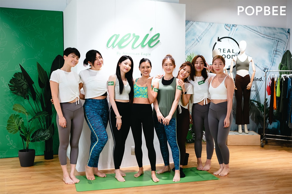 Popbee Circle 活動回顧：放慢你的身心靈，跟 Aerie by American Eagle 體驗瑜珈的樂趣！ - POPBEE