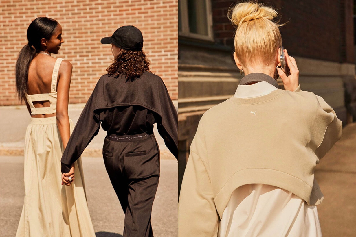 PUMA 攜手日本設計品牌 AMERI Vintage：一件件極簡聯乘單品，怎能不令人一見鍾情？ - POPBEE