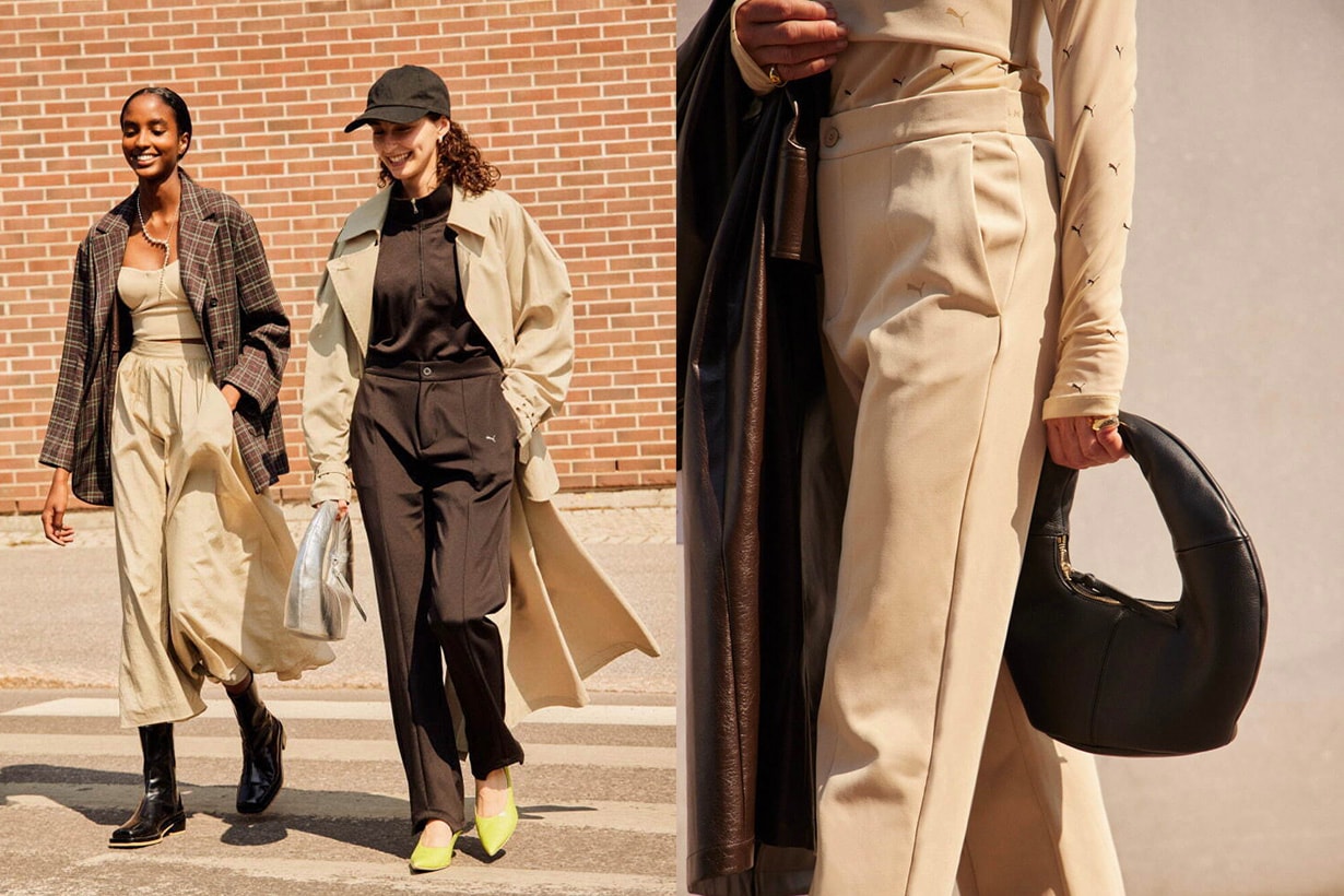 PUMA 攜手日本設計品牌 AMERI Vintage：一件件極簡聯乘單品，怎能不令人一見鍾情？ - POPBEE