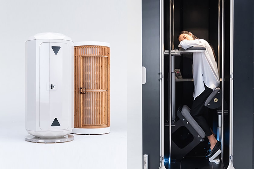 實現你「站著睡覺」的願望：日本新登場的「giraffenap」讓人也想裝在辦公室！ - POPBEE