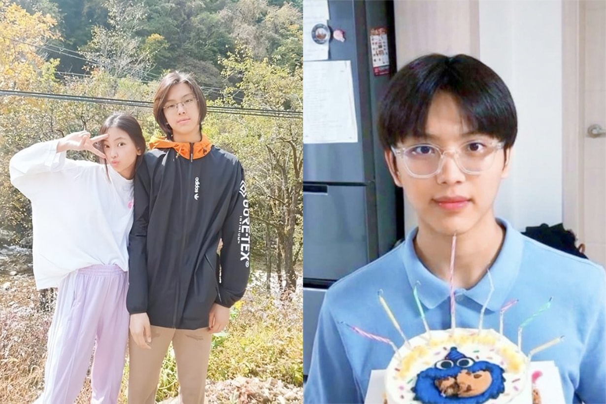 NewJeans Hyein 與哥哥合照：家族基因引起話題，同一個模子刻出來的嗎？ - POPBEE