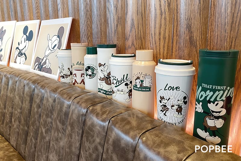 Popbee 開箱：Starbucks 驚喜聯名 Disney，經典角色復古懷舊風格登場！ - POPBEE
