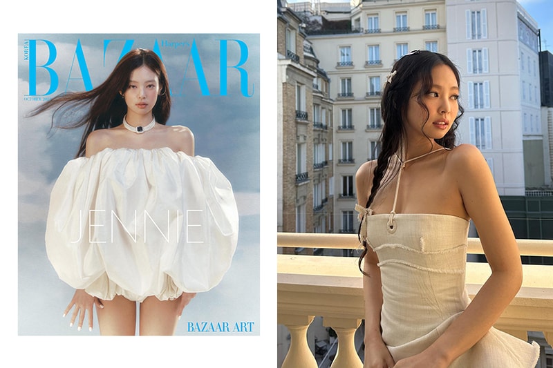 美得讓人屏息：穿上 Jacquemus 拍攝封面，Jennie 的每個造型都成為熱話！ - POPBEE