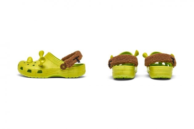 未發售先爆紅：Crocs x Shrek 攜手打造醜萌聯名系列，3D 耳朵、鼻子超吸睛！ - POPBEE