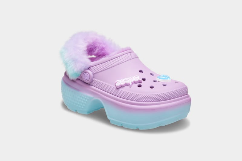 如獨角獸般的奇幻設計：aespa x Crocs 夢幻聯名「Stomp Lined Clog」登場！ - POPBEE