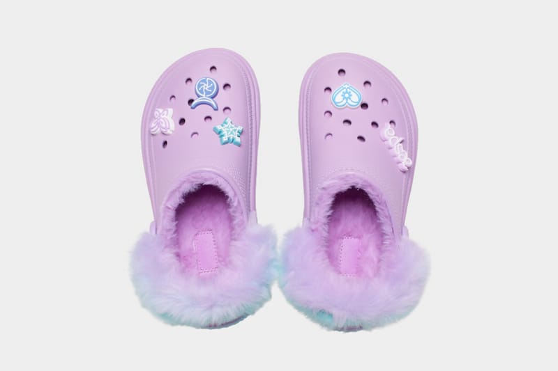 如獨角獸般的奇幻設計：aespa x Crocs 夢幻聯名「Stomp Lined Clog」登場！ - POPBEE