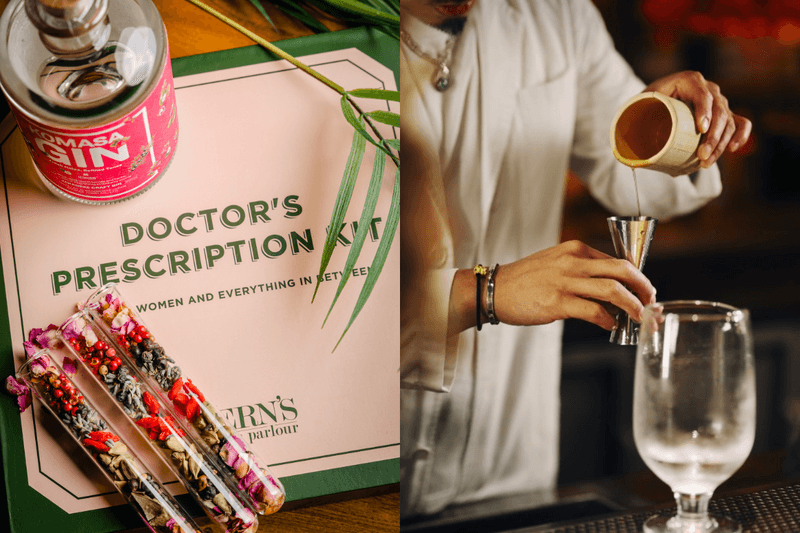 以酒療癒身心？ 中環地下酒吧 Dr. Fern's Gin Parlour 的「醫生處方」特調 - POPBEE