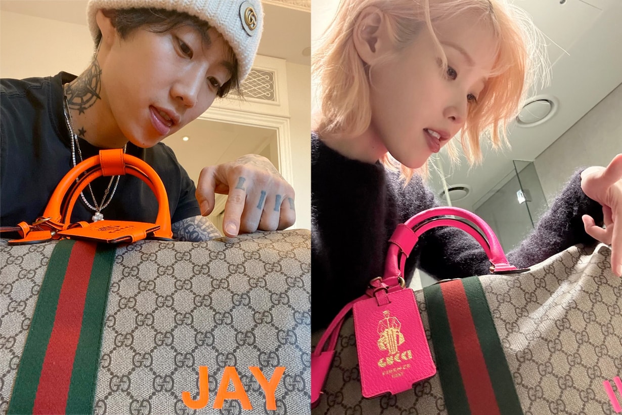 Jay Park、IU 這對好友太可愛！相似度 100% 模仿照之後，Gucci 大秀上也玩得很開心！ - POPBEE