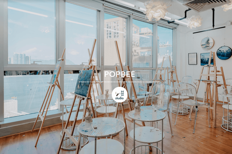 Popbee Circle 會員福利：讓煩惱在畫布上消散，送你 235 studio art jamming單日繪畫體驗 - POPBEE