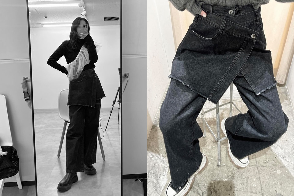 Scouser 爆紅穿搭：時髦女生本季最愛單品「短裙＋長褲」，請筆記穿搭公式！ - POPBEE