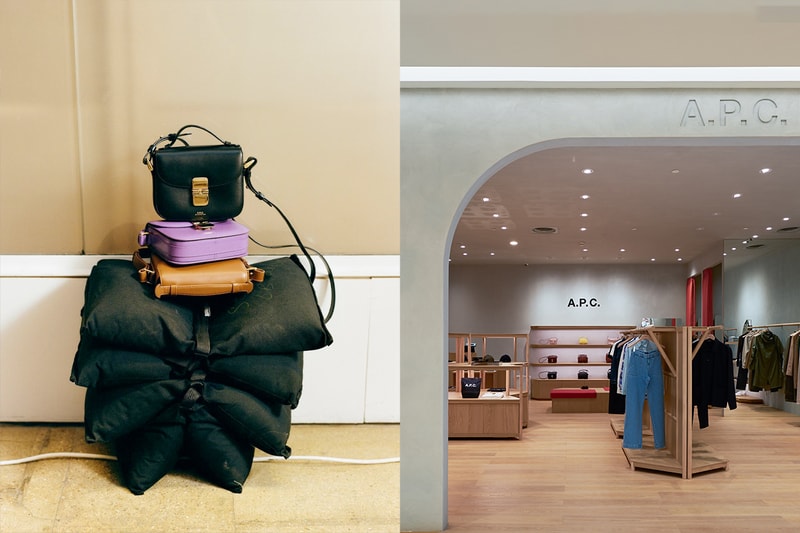 A.P.C. Taipei 正式開幕：明亮溫潤木質調，最要搶的是這款限定手袋！ - POPBEE