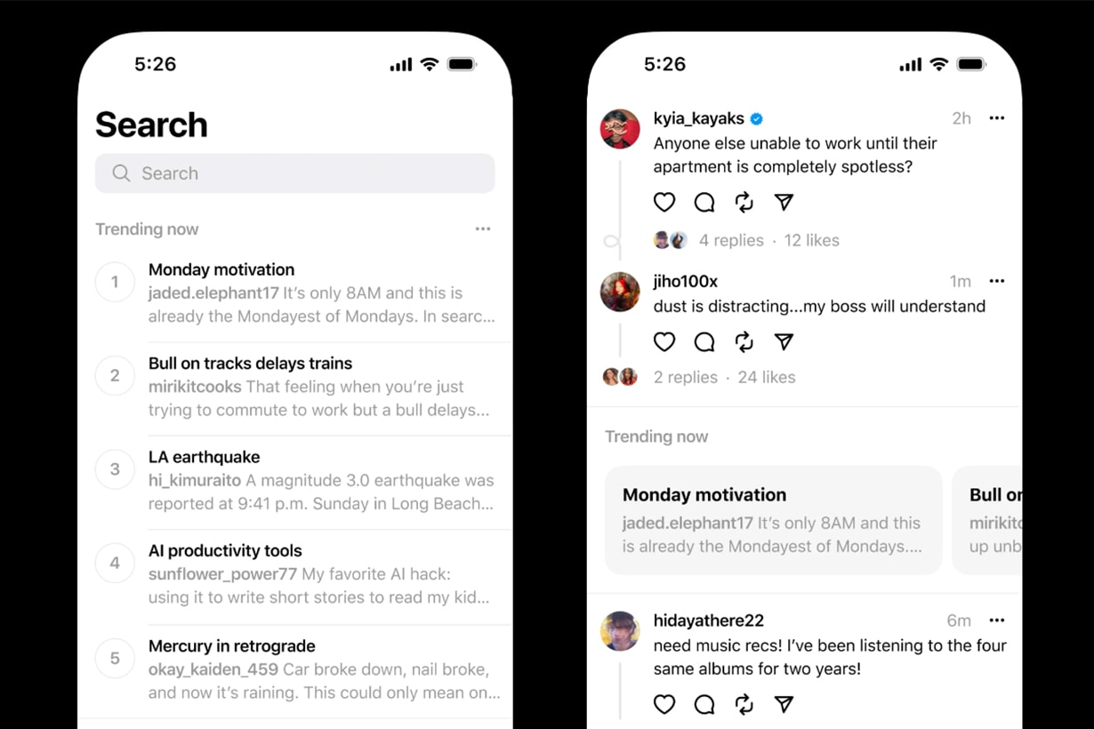 Threads即時熱門功能即將推出！讓你隨時隨地緊貼最新訊息與討論 - POPBEE