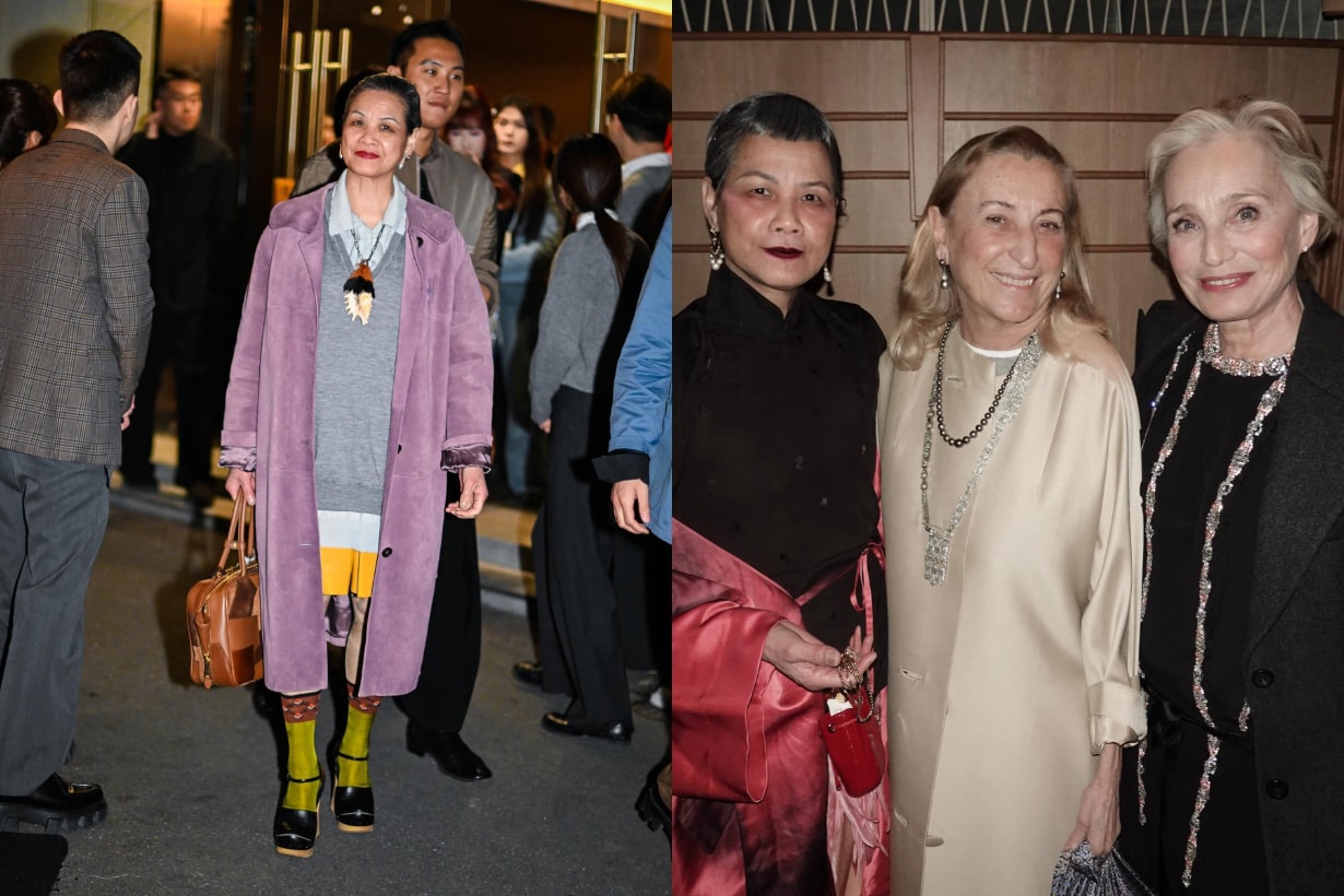 70 歲的模特兒：覃醫生脫下醫生袍，走在 Miu Miu 的時裝展上 - POPBEE