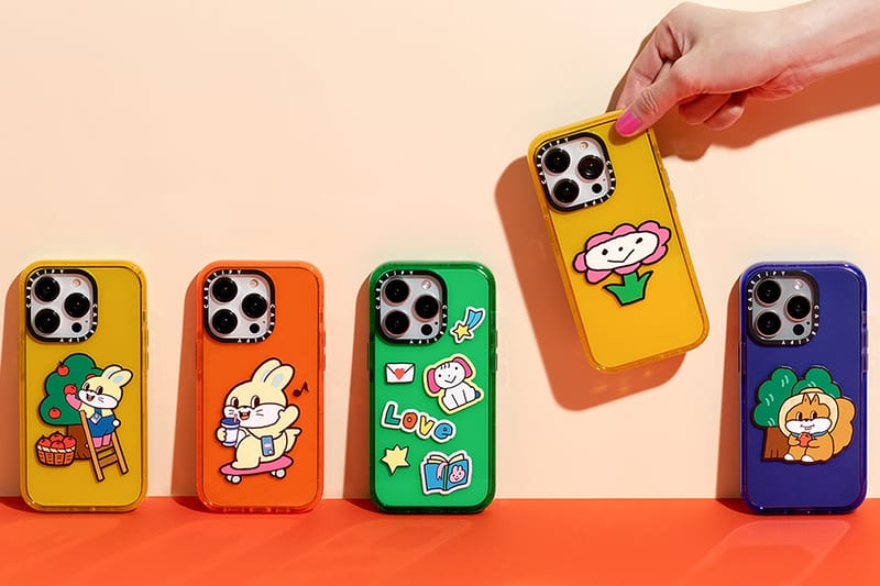 noii noii 插畫手機殼太可愛！CASETiFY 五款愛不釋手的聯名系列，還有巨大 Airpods 殼！ - POPBEE