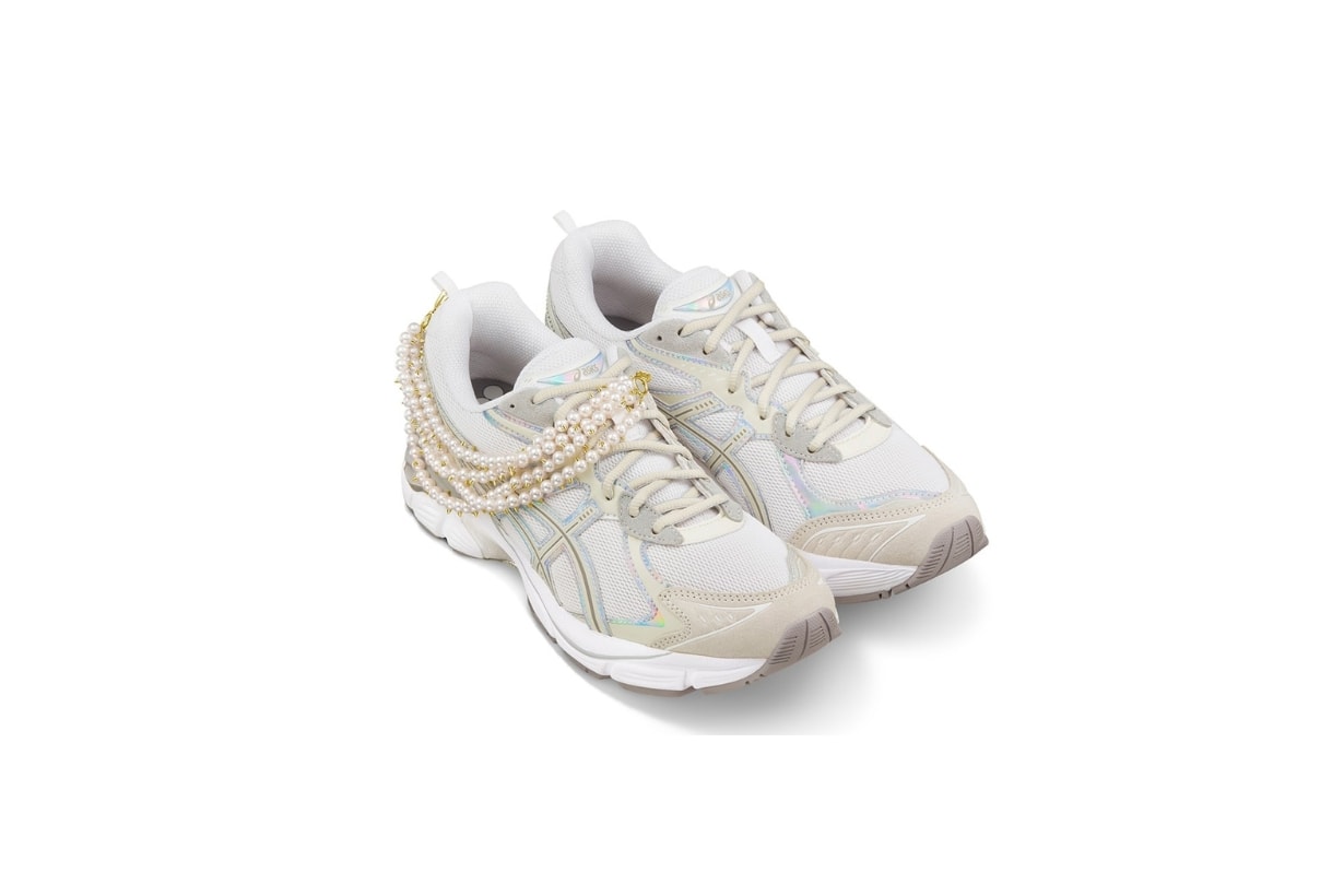 點綴珍珠的絕美浪漫：ASICS x 日本珠寶品牌 TASAKI 聯名曝光，猜猜這雙要價多少？ - POPBEE