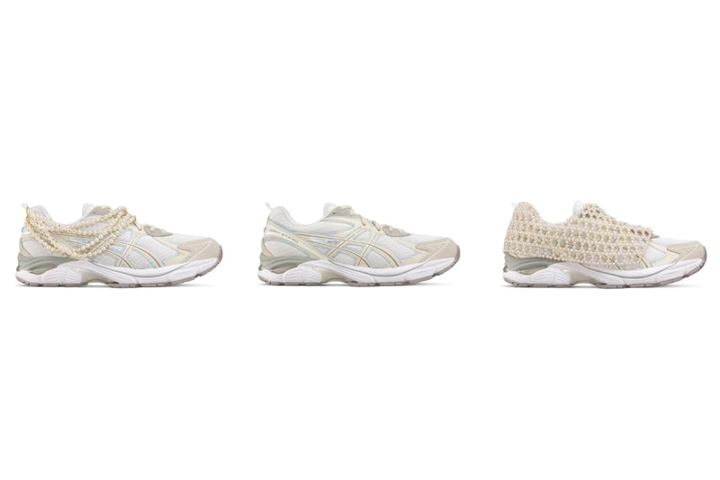 點綴珍珠的絕美浪漫：ASICS x 日本珠寶品牌 TASAKI 聯名曝光，猜猜這雙要價多少？ - POPBEE