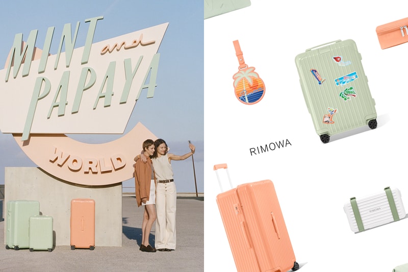 Rimowa 摘下邁阿密的日落：一起踏上公路旅行，Mint 薄荷與 Papaya 木瓜新色未發售已心動！ - POPBEE