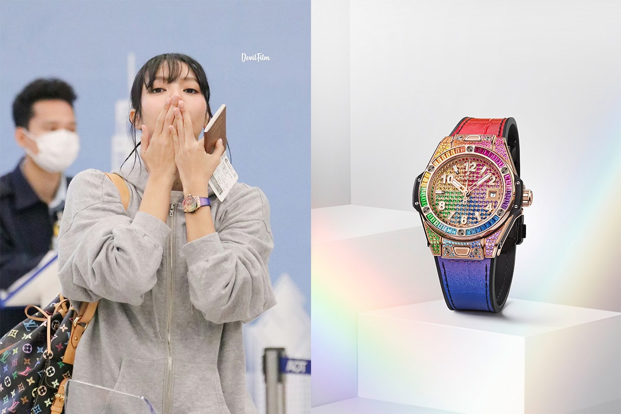 彩虹腕錶惹人愛：Lisa 今次佩戴的不是 Bulgari，而是來自 LVMH 的這個品牌 - POPBEE