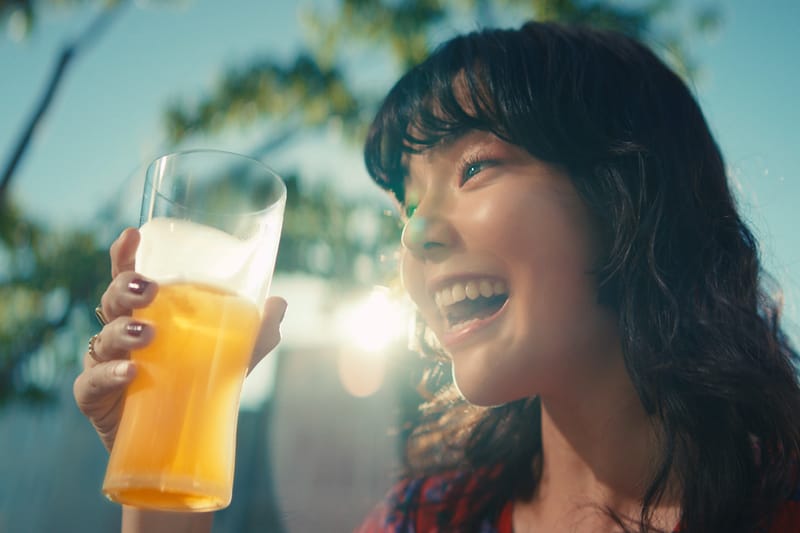 Popbee Circle 會員福利：與橋本環奈乾杯 | Asahi Dry Crystal 新品登場 3.5% 酒精、清爽、 味道不變 ...