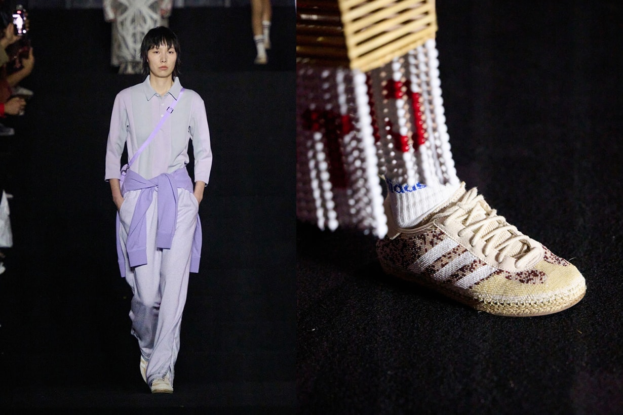 最適合夏天的聯名登場：CLOT 再度聯名 adidas 推出編織＋串珠設計 Gazelle！ - POPBEE