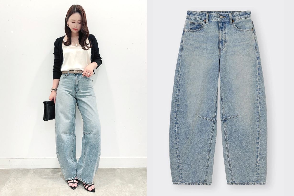 迅速在 Threads 上爆紅：GU 這一條錐形牛仔褲，時髦女生紛紛搶著買！ - POPBEE