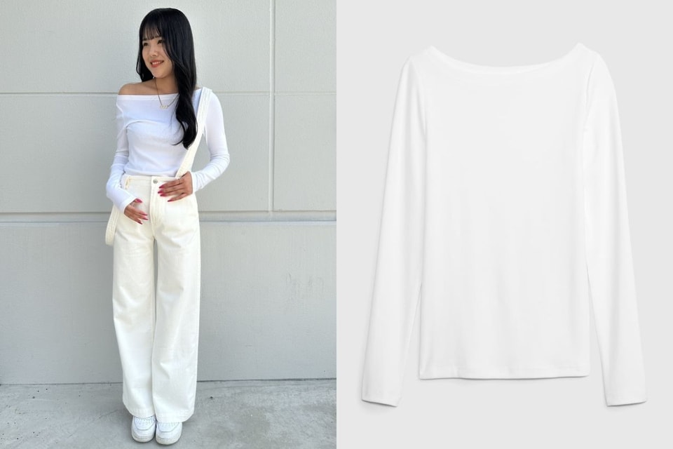 GAP 船領上衣，再簡單不過的設計卻讓女生們都搶著買！ - POPBEE