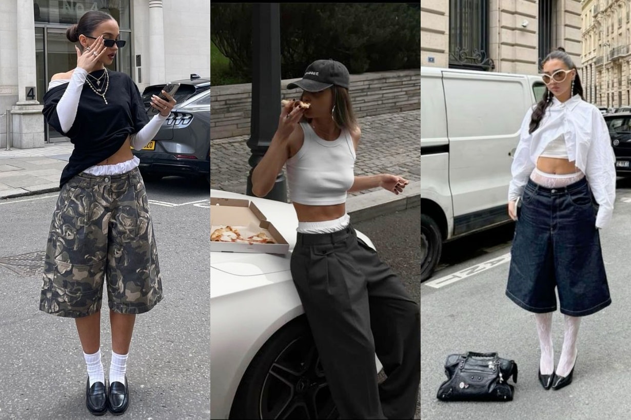 jennie 內褲外穿 sagging 穿搭 造型 復古 Y2k tips c - POPBEE