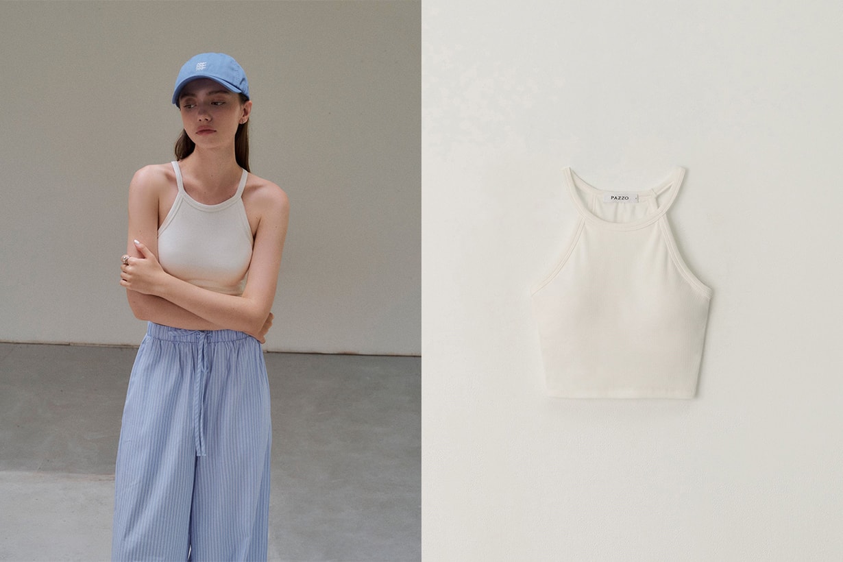 最不挑身材的 Bra Top 版型！10 款削肩背心推薦：修飾身形、肩膀顯窄 - POPBEE