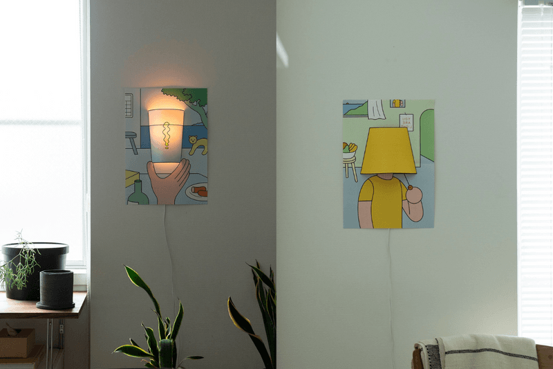 燈具選購：風靡日網的 POSTER LIGHT 海報燈是什麼？由印刷公司所研發，絕對會顛覆你對燈具的想像！ - POPBEE