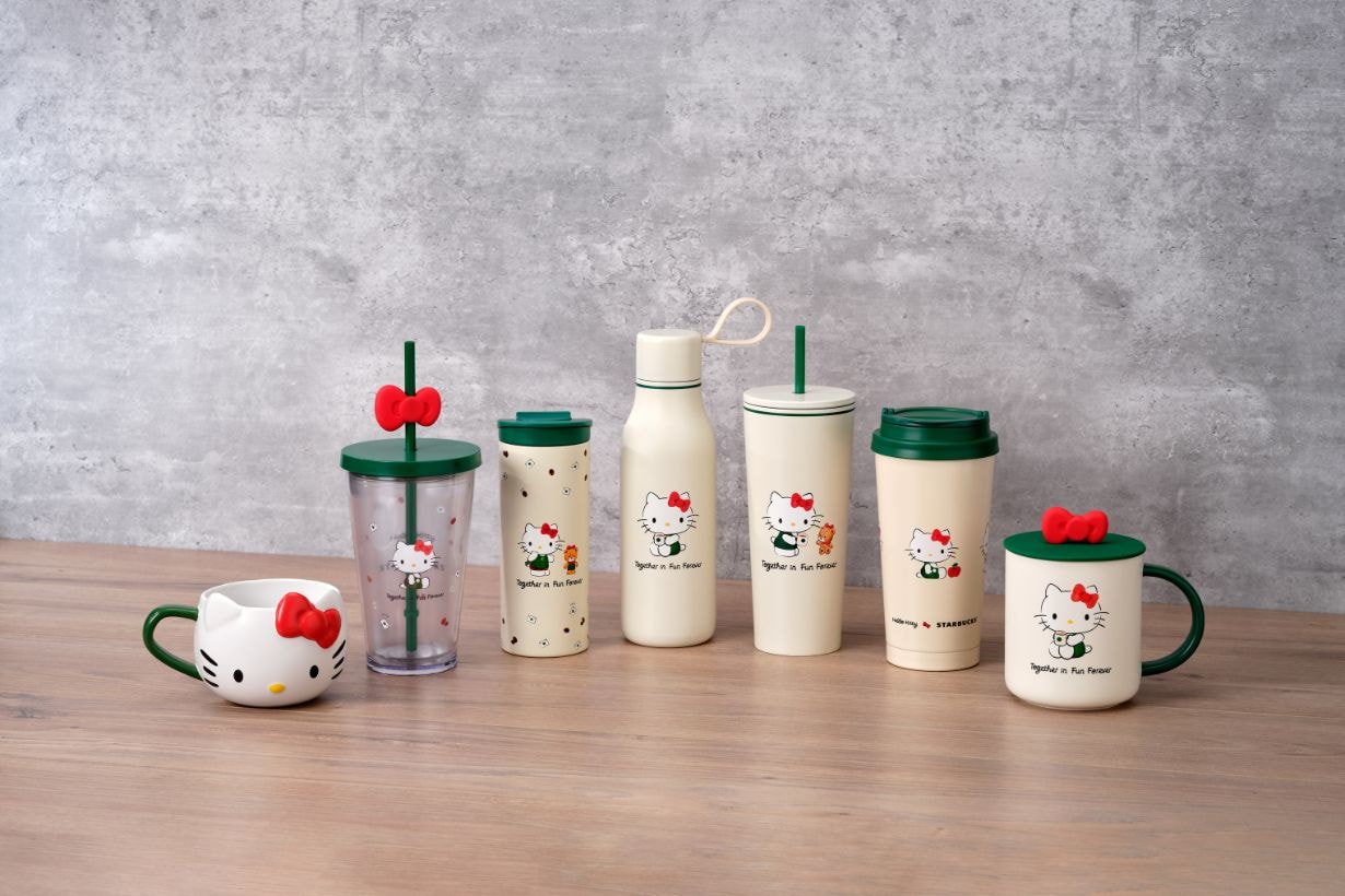 最萌的 Starbucks x Hello Kitty 聯名來了：發售日期、全品項、價格一次看！ - POPBEE