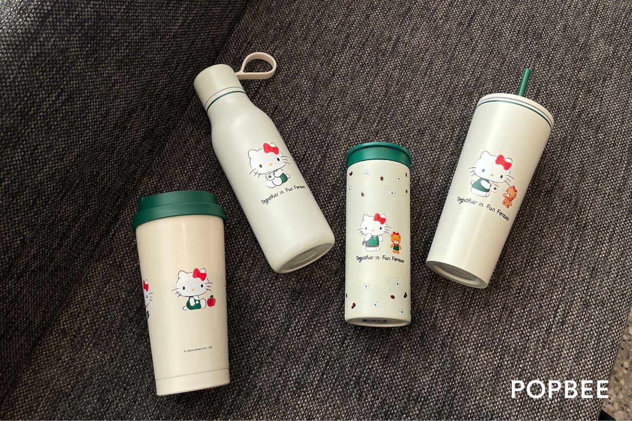 最萌的 Starbucks x Hello Kitty 聯名來了：發售日期、全品項、價格一次看！ - POPBEE
