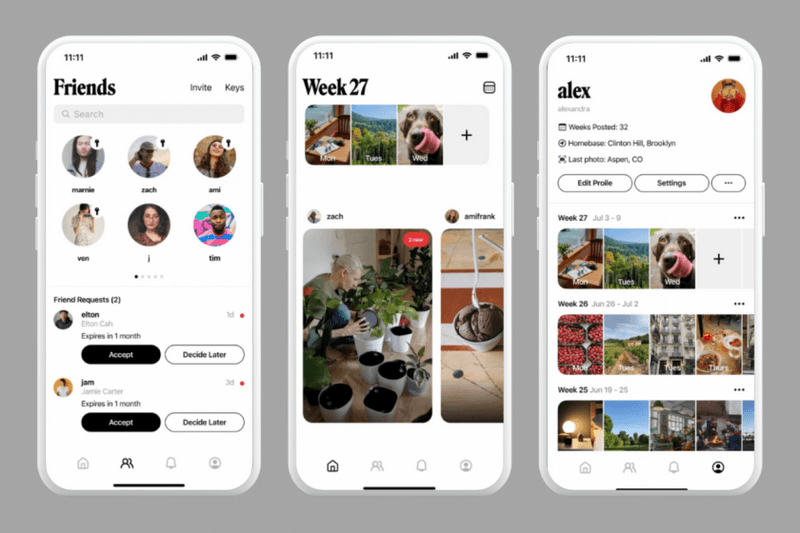 厭倦 IG 和 Thread 上複雜的朋友圈：只有圖像的「Retro APP」爆紅，居然還能幫你寄送實體明信片！ - POPBEE