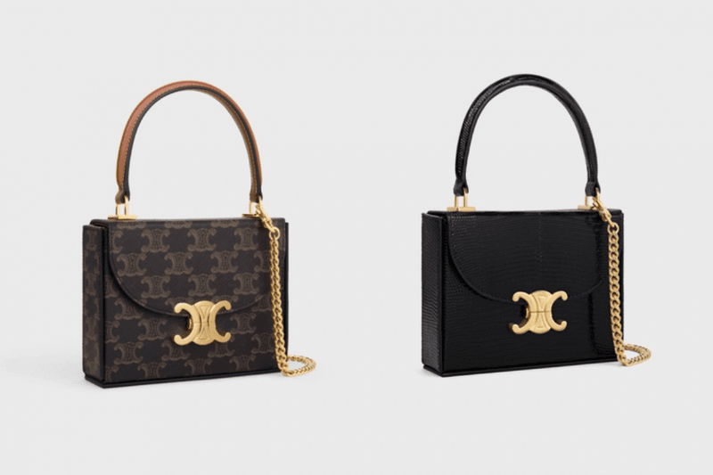 經典 Triomphe 包的迷你版：Celine Blandine 小方盒五金細節超迷人，很適合晚上背出去約會！ - POPBEE