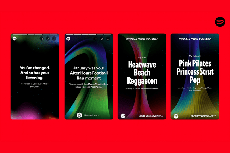 點開你的 Spotify 2024 年度回顧：今年最多人聽的歌手、歌曲 Top 10 也一次公開！ - POPBEE
