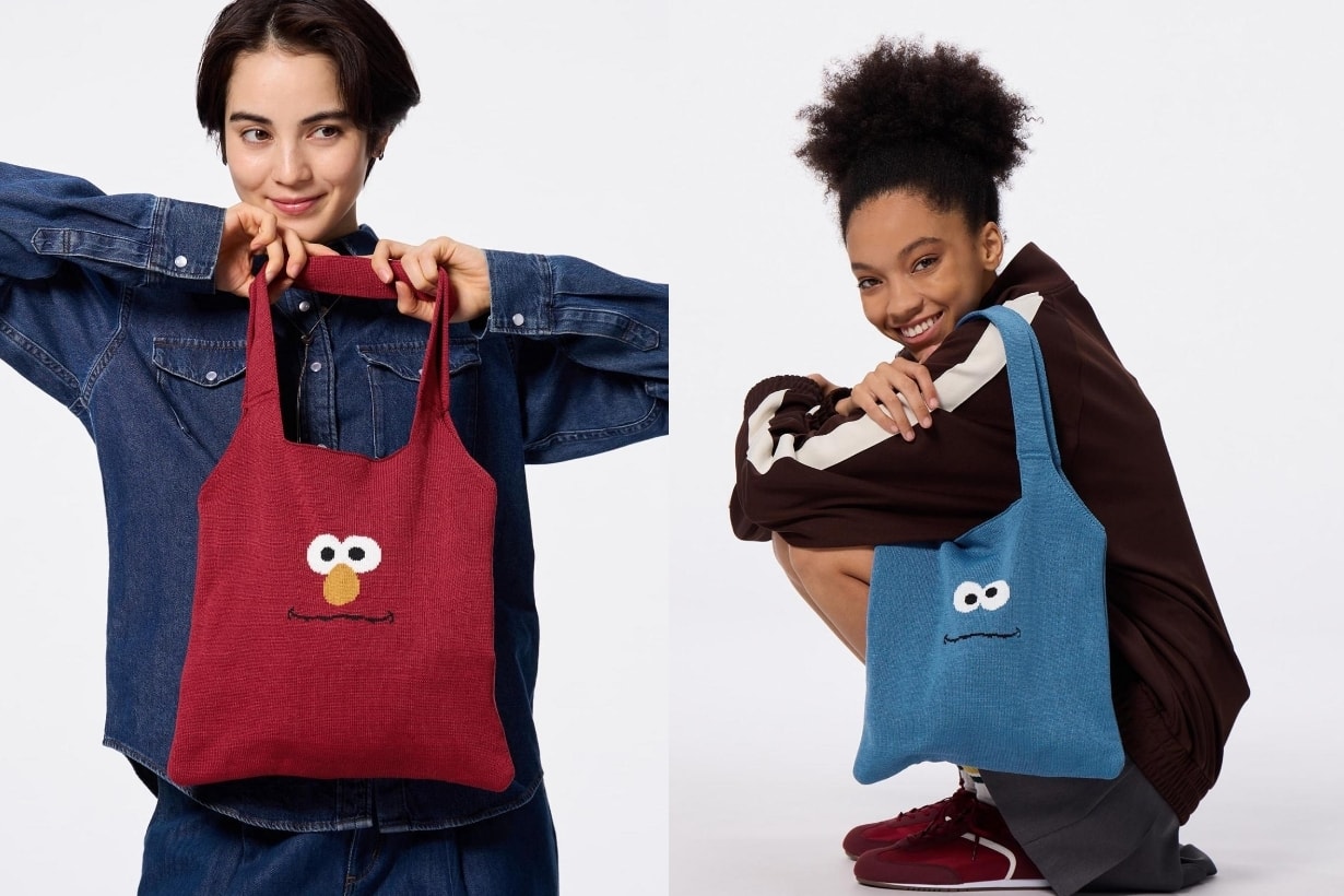 GU x《芝麻街》角色造型小包太可愛，由內到外一件都不想錯過！ - POPBEE