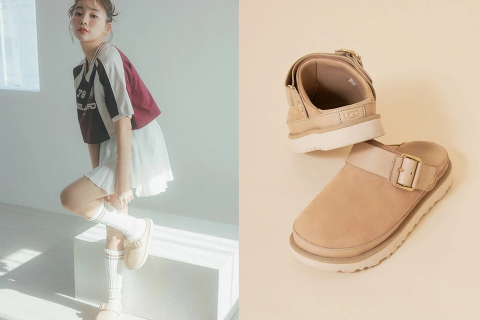 SNIDEL x UGG 推出限量版顏色的包頭涼鞋，厚底設計輕鬆增高！ - POPBEE