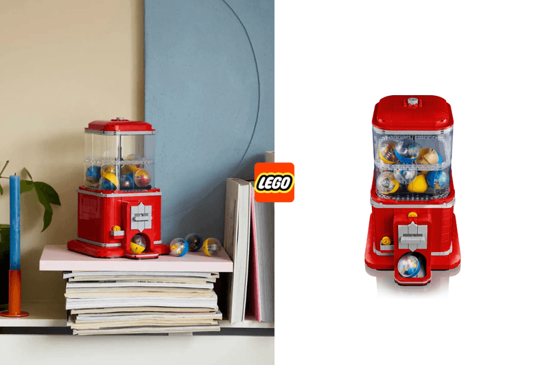 擁有自己的一台扭蛋機也太夢幻：LEGO 這款新設計，真的能扭出樂高人偶！ - POPBEE