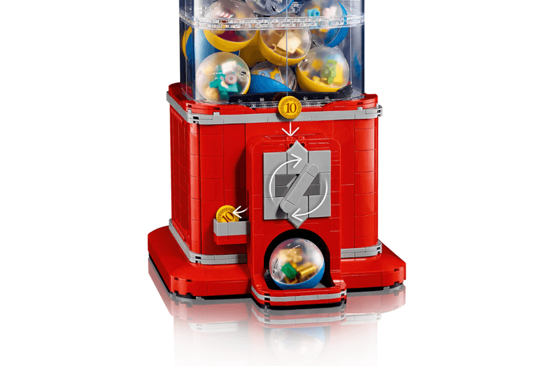 擁有自己的一台扭蛋機也太夢幻：LEGO 這款新設計，真的能扭出樂高人偶！ - POPBEE