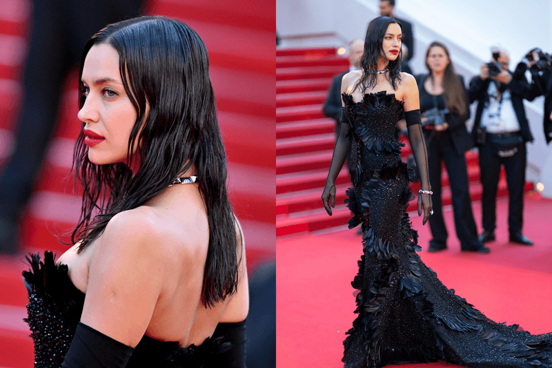 2025 坎城影展：超模 Mitchell Akat Maruko Raan 一身豹紋裝驚艷紅毯！ - POPBEE