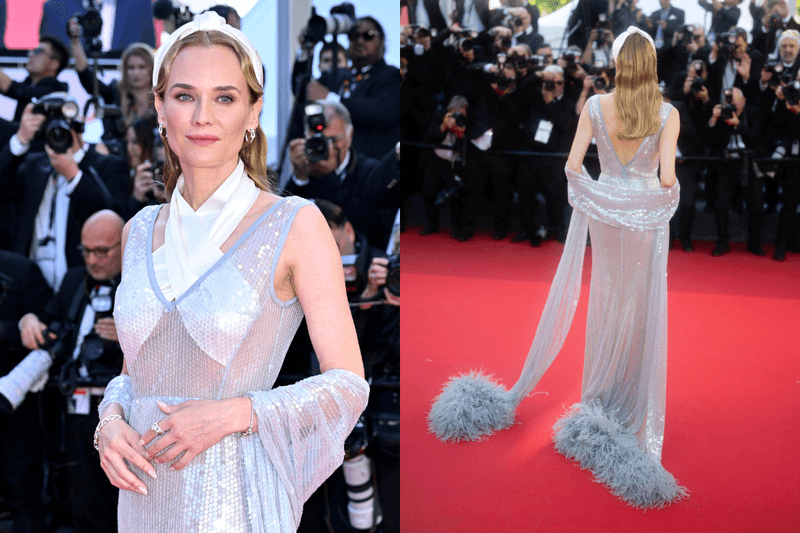 2025 坎城影展：超模 Mitchell Akat Maruko Raan 一身豹紋裝驚艷紅毯！ - POPBEE