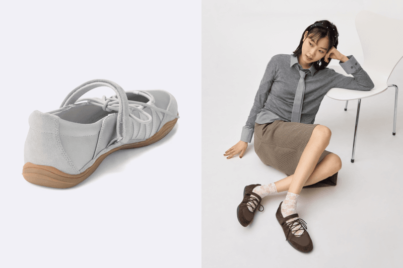 下一雙缺貨款！GU 這雙芭蕾舞風格波鞋，是不是可以直接包色！ - POPBEE