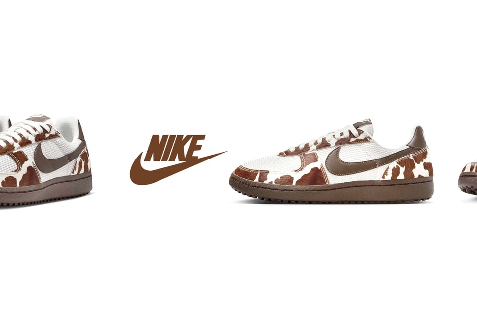 女生們的專屬限定：Nike 接下來紅這雙，美式復古 Field General 推出可愛乳牛款！ - POPBEE