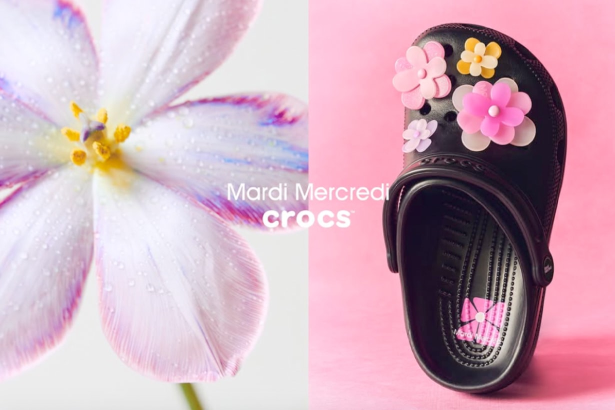 Mardi Mercredi x Crocs 聯名販售資訊，洞洞鞋長了小花太可愛！ - POPBEE