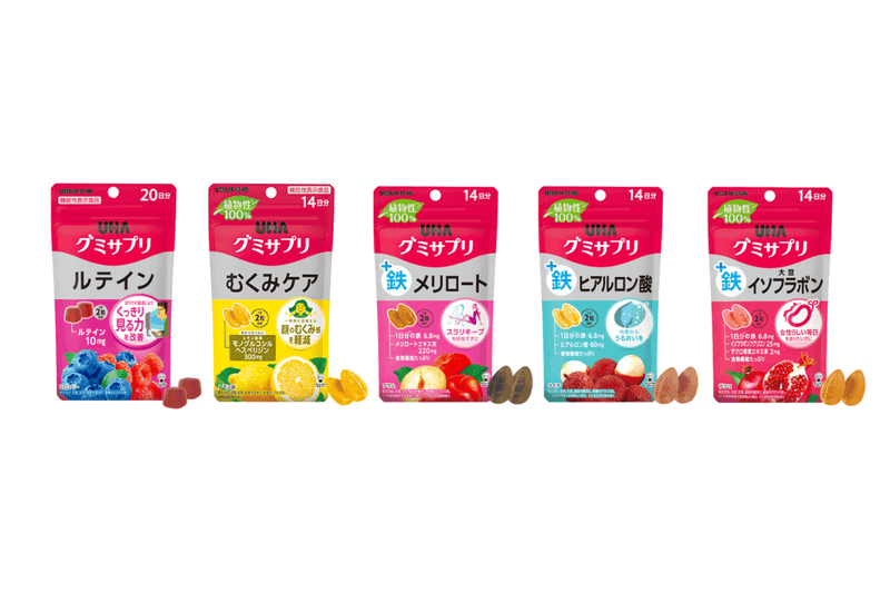 好吃又能美容：日本女生都在買的 UHA 營養補充軟糖，當作伴手禮也很適合！ - POPBEE