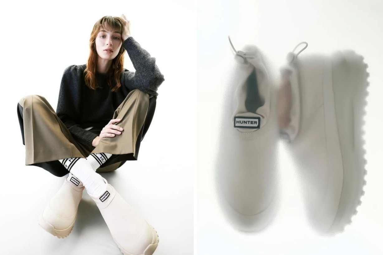 HUNTER x ADAM ET ROPÉ 防水麂皮鞋，為雨天帶來好看鞋子！ - POPBEE
