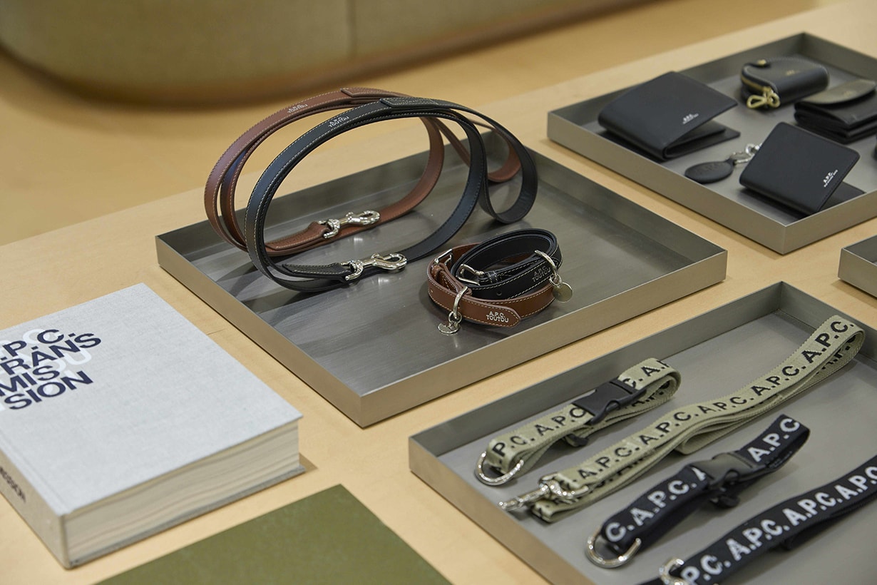 A.P.C. 第二間開幕：在台最大形象店 Dream Plaza，早秋、皮件、寵物系列... 太好逛！ - POPBEE