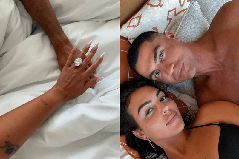 戀愛長跑 8 年，C 羅終於求婚了！女友曬出超大鑽戒：看這對戀人幸福的模樣，又讓人相信愛情了 - POPBEE