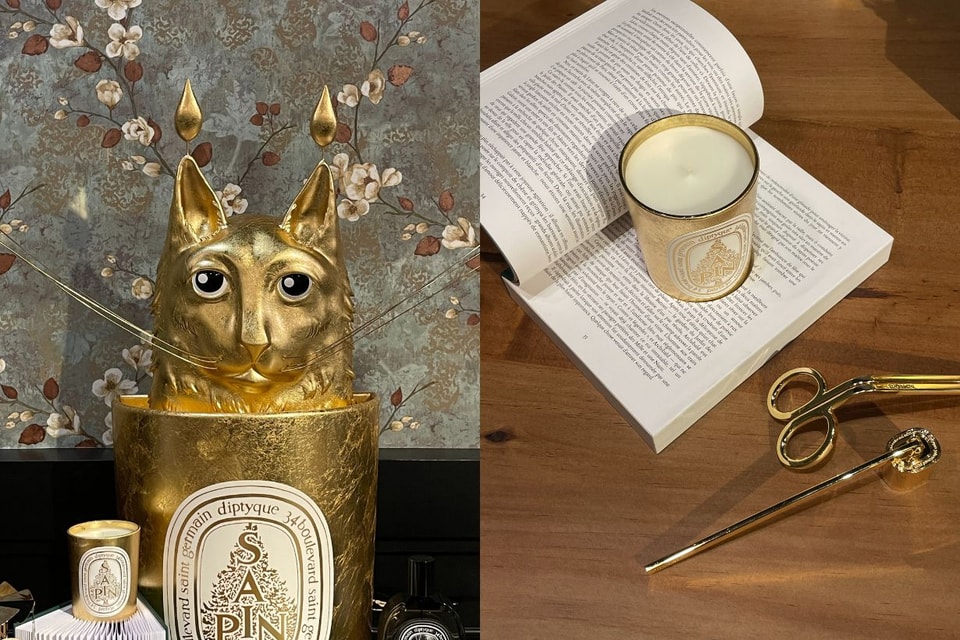 走進貓咪童話中：限定香氣、倒數月曆、金色裝飾 ... diptyque 聖誕限定系列太美了！ - POPBEE